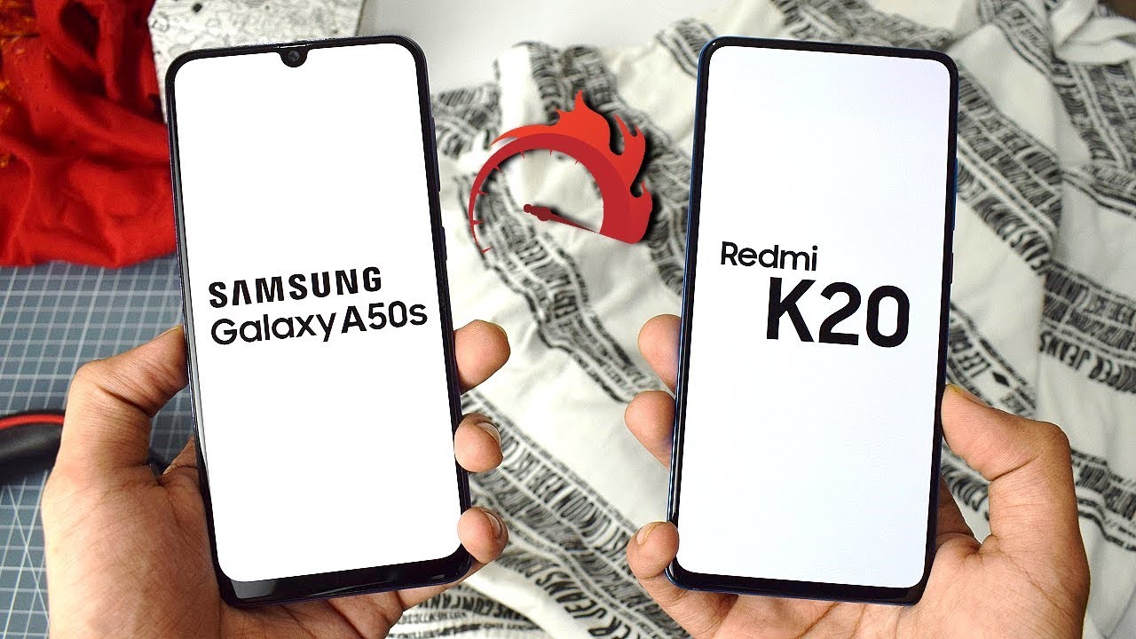 Samsung Galaxy A50s vs Redmi K20: Speed Test!!! - YouTube