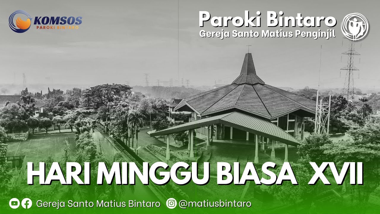 Misa Hari Minggu Biasa XXVII l Minggu, 6 Oktober 2024 l Paroki Bintaro ...