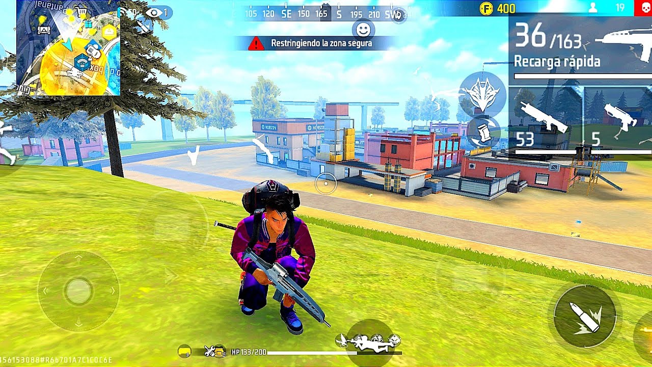 jugando free fire max con graficos al maximo | en celular | gameplay ...