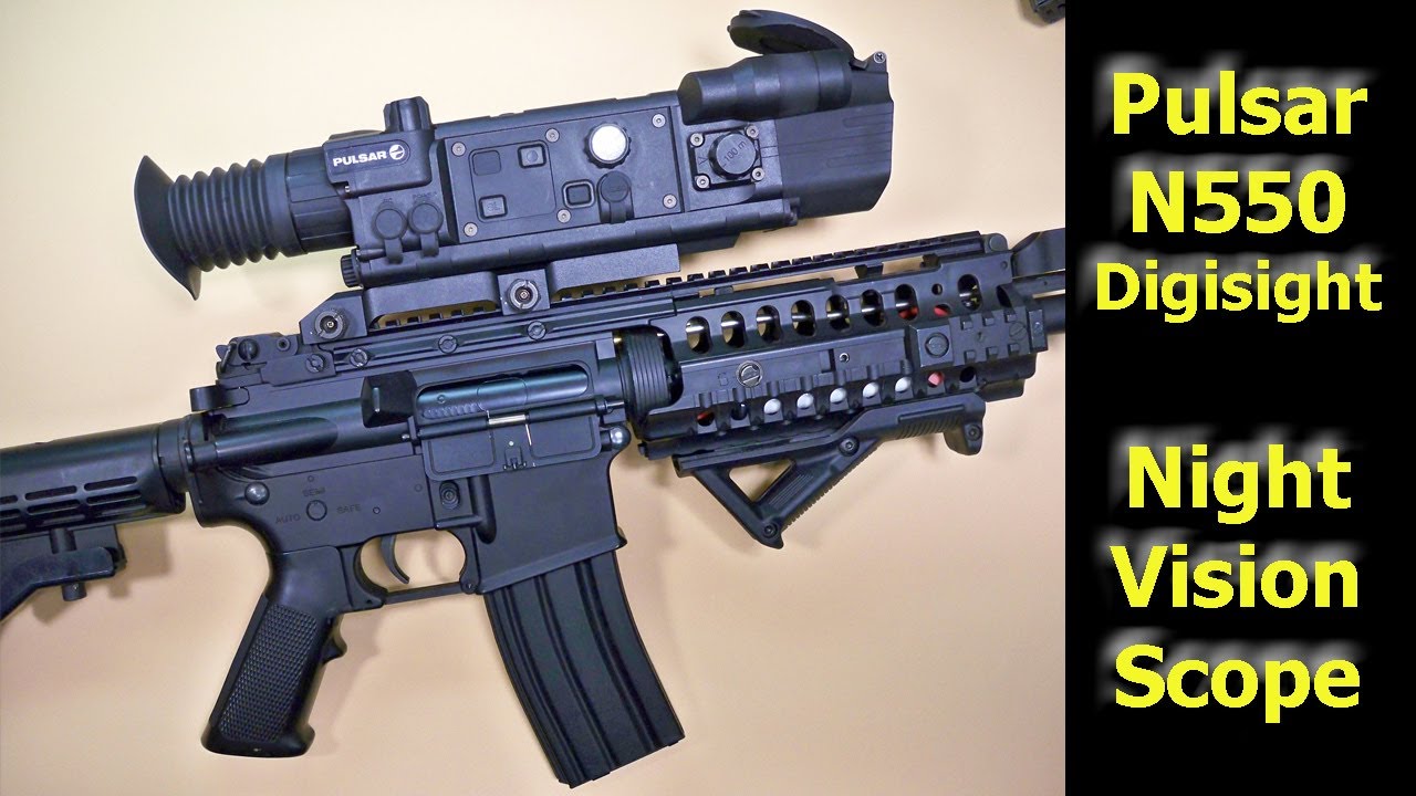 Pulsar N550 Digisight Night Vision Rifle Scope - REVIEW - YouTube