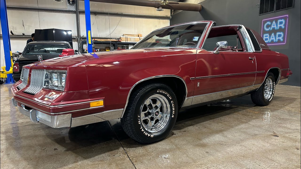 For Sale 1984 Oldsmobile Cutlass T-top $15,995 - YouTube