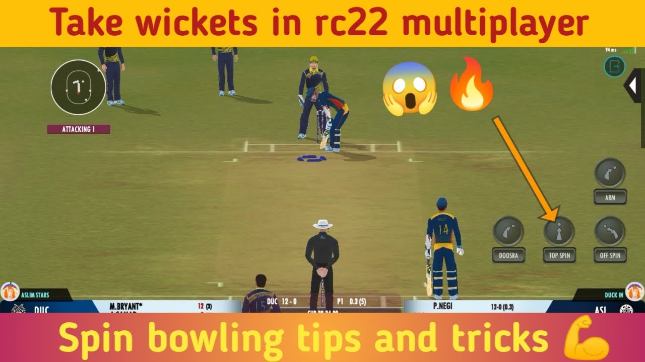 Rc22 Multiplayer Bowling Tips😱 Rc 22 Bowling Tricks Multiplayer 🔥
