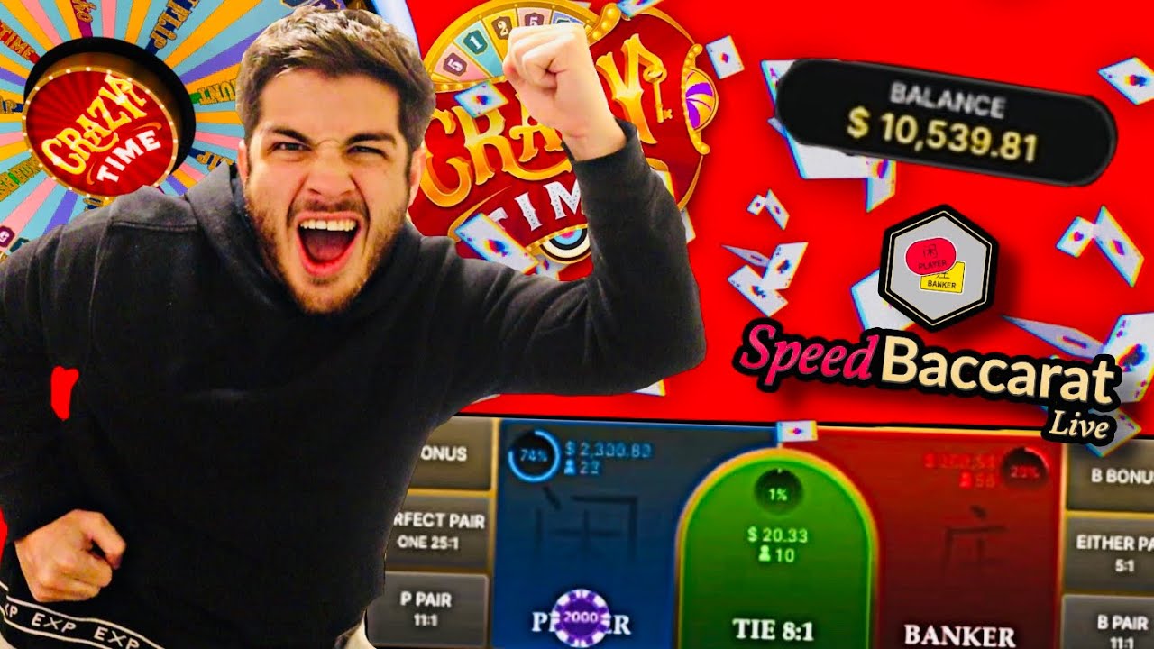 Taking $10,000 To Baccarat Crazy Time & Roulette!!! - YouTube