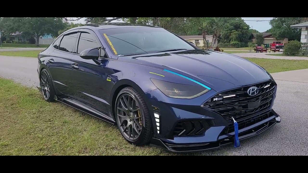 2021 sonata Se #3 22 Hyundai N..full modified #7013 - YouTube