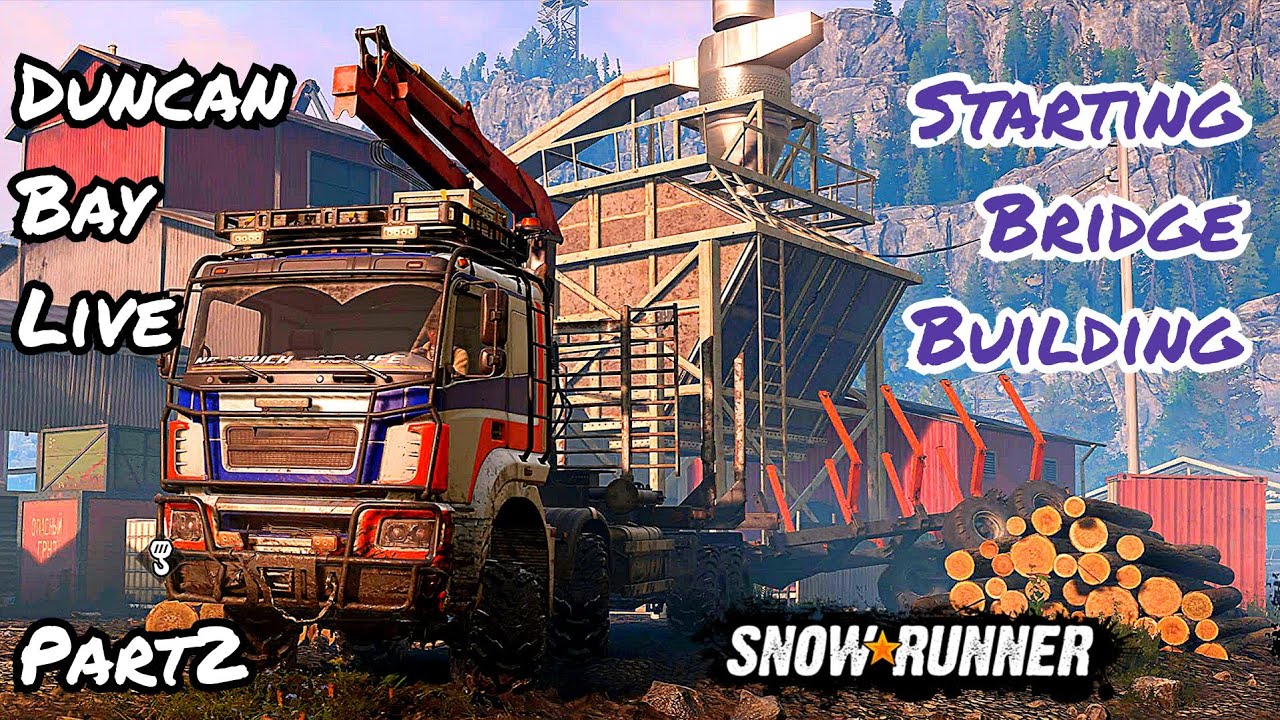 Multiplayer Scouting Duncan Bay 2.0 - SnowRunner Wednesdays - YouTube