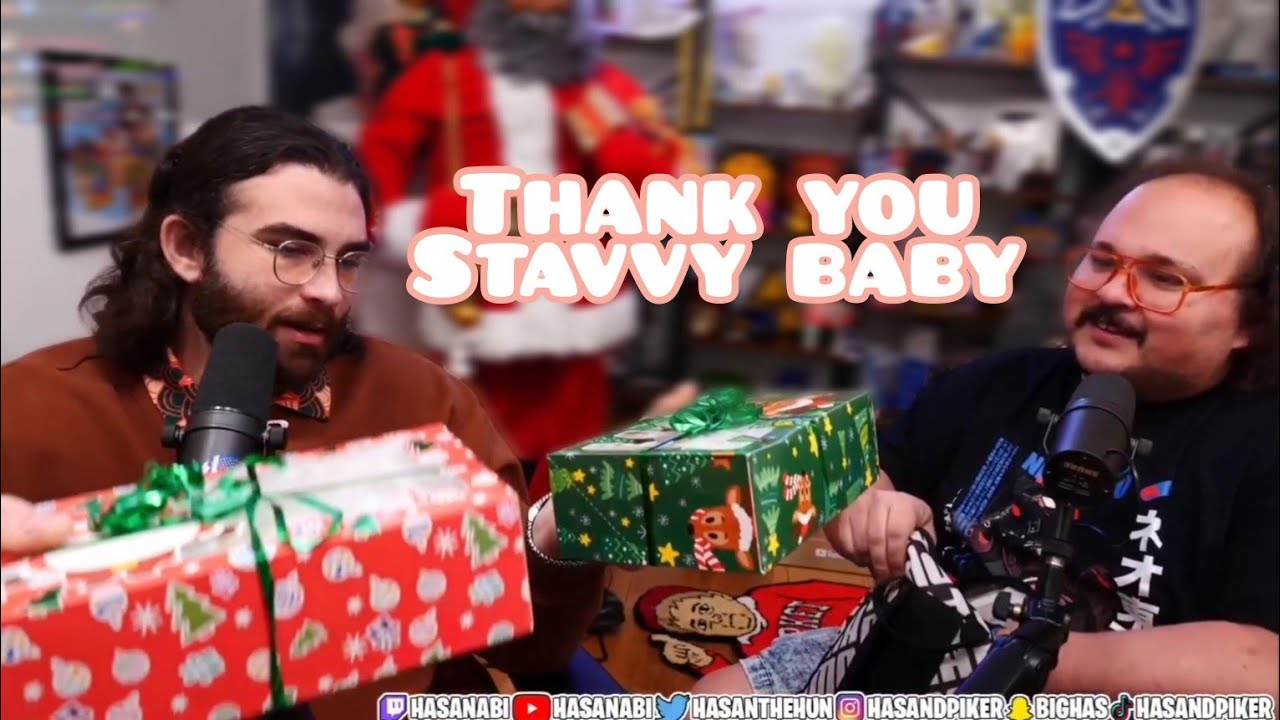 Hasanabi: STAVROS Came Through With Gifts & Laughs - YouTube