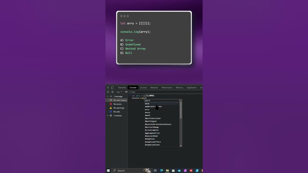 Javascript Interview Question Part 91 Shorts Javascript Youtube