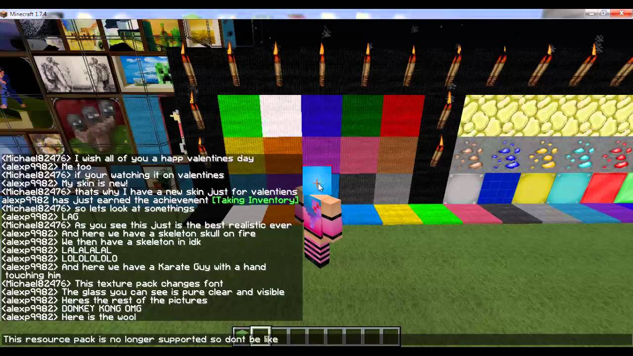 MINECRAFT RESOURCE PACK REVIEW #1 DEFINITANCE - YouTube