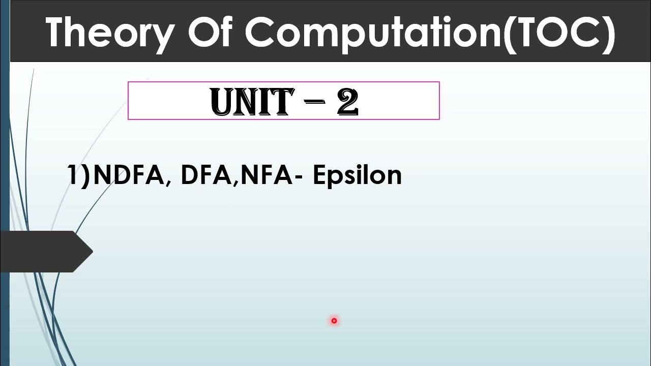 TOC Unit 2 Important Questions | RGPV Theory Of Computation Important Question | Jishan Ahmad ...