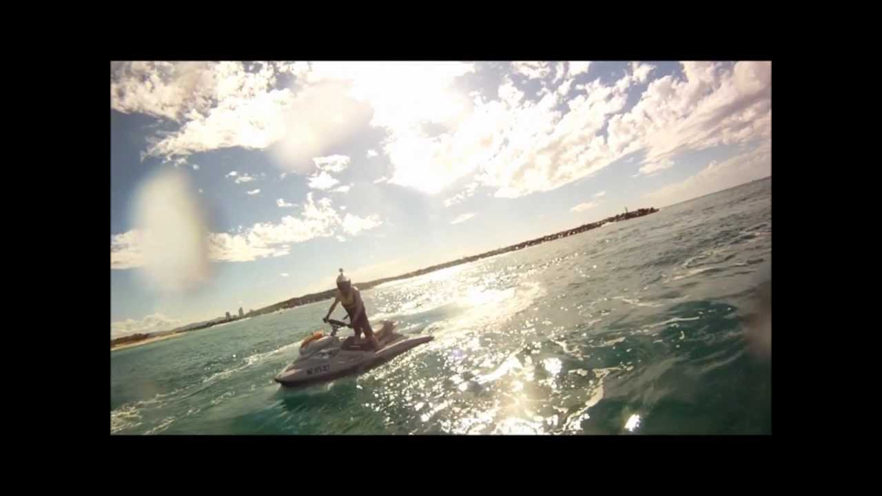 Jet Ski Wave Jumping - Seadoo RXPX255 - YouTube