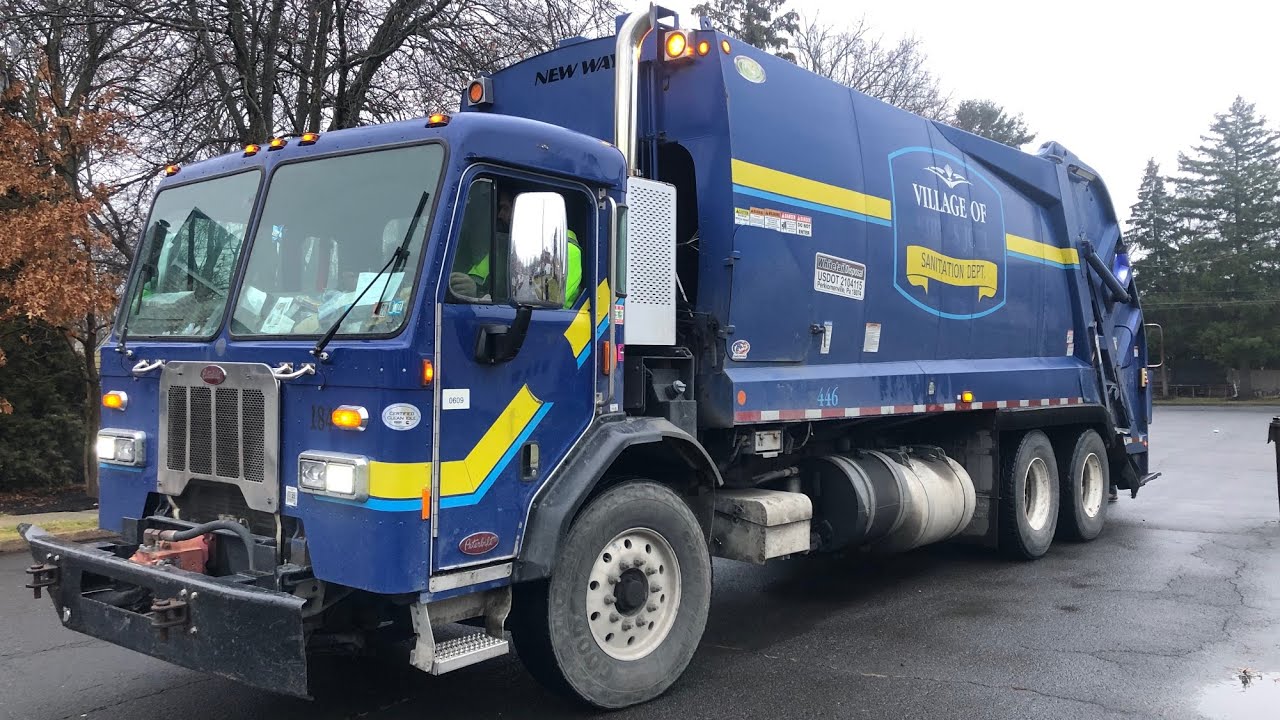 Whitetail Disposal • Peterbilt 320 New Way Rear Loader Garbage Truck ...