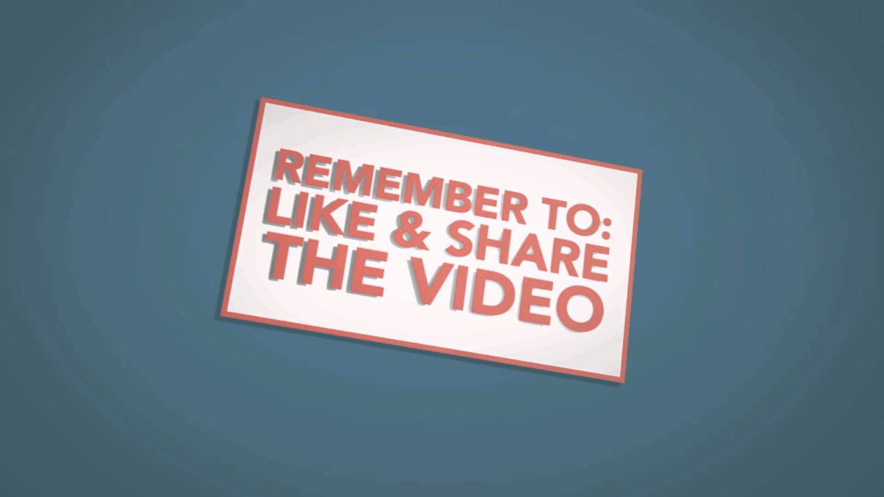 my new outro (1080p60fps) - YouTube