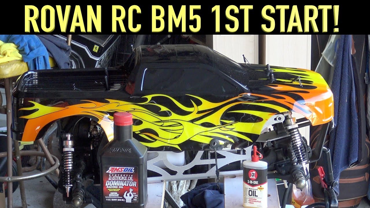 Rovan BM5⛽️1st Start! 👀1/5 Monster Truck - YouTube