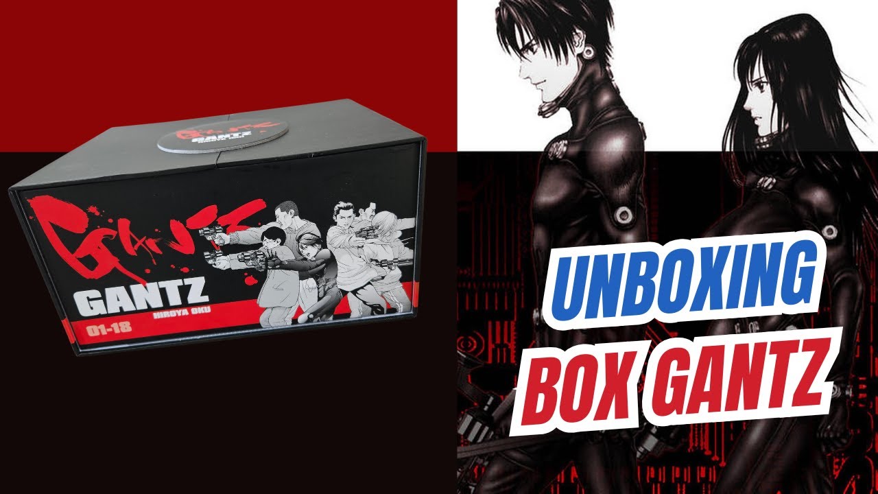 Unboxing do Box Gantz - Parte I - Edição Panini 2025! - YouTube