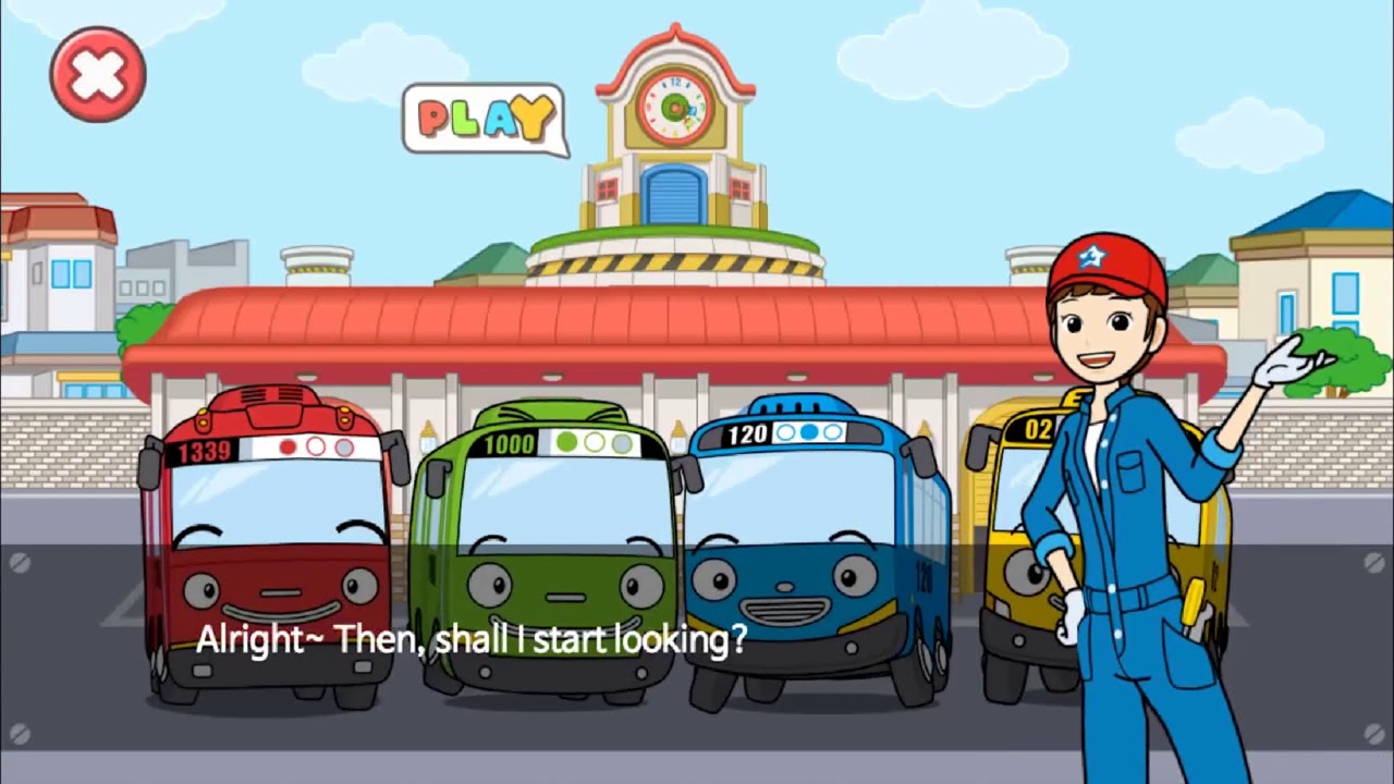 Tayo Garage Game App Play l Hide and Seek l Mechanic Game - YouTube