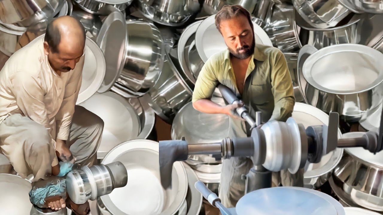 Inside the Factory: Creating Aluminium Cooking Pots with Master ...