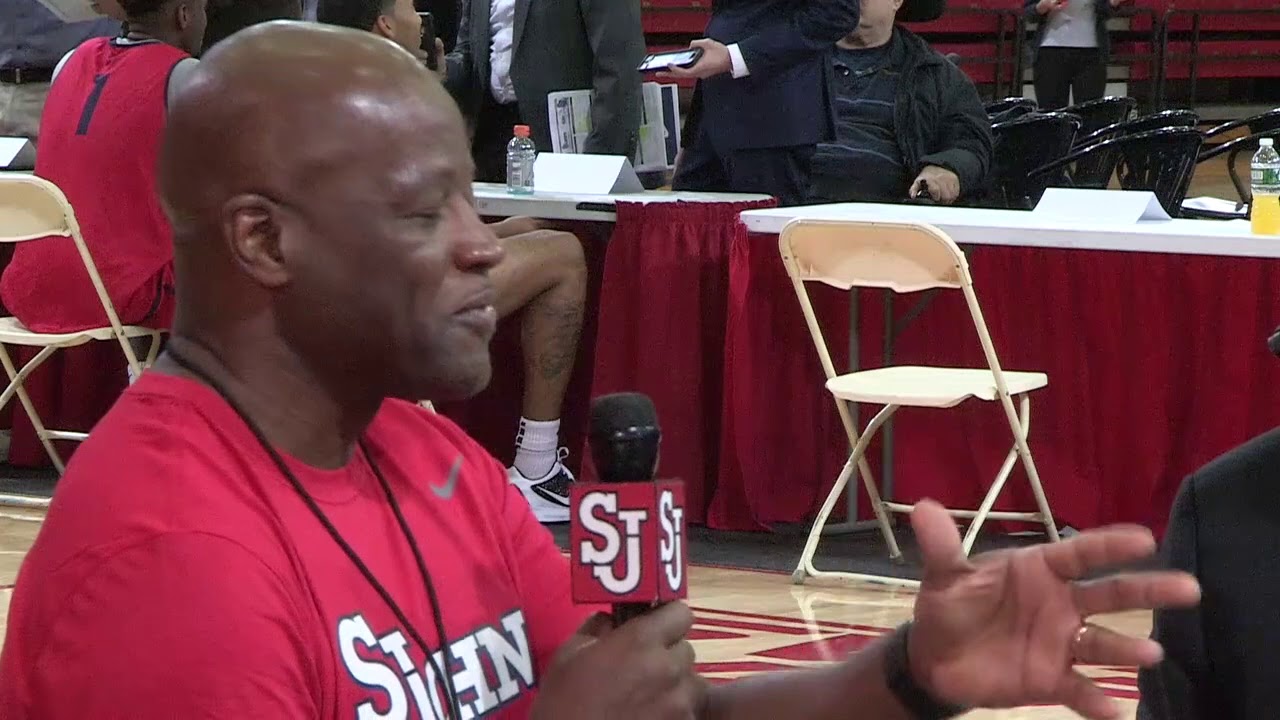 Coach Anderson Interview - St. John's Media Day (2019) - YouTube