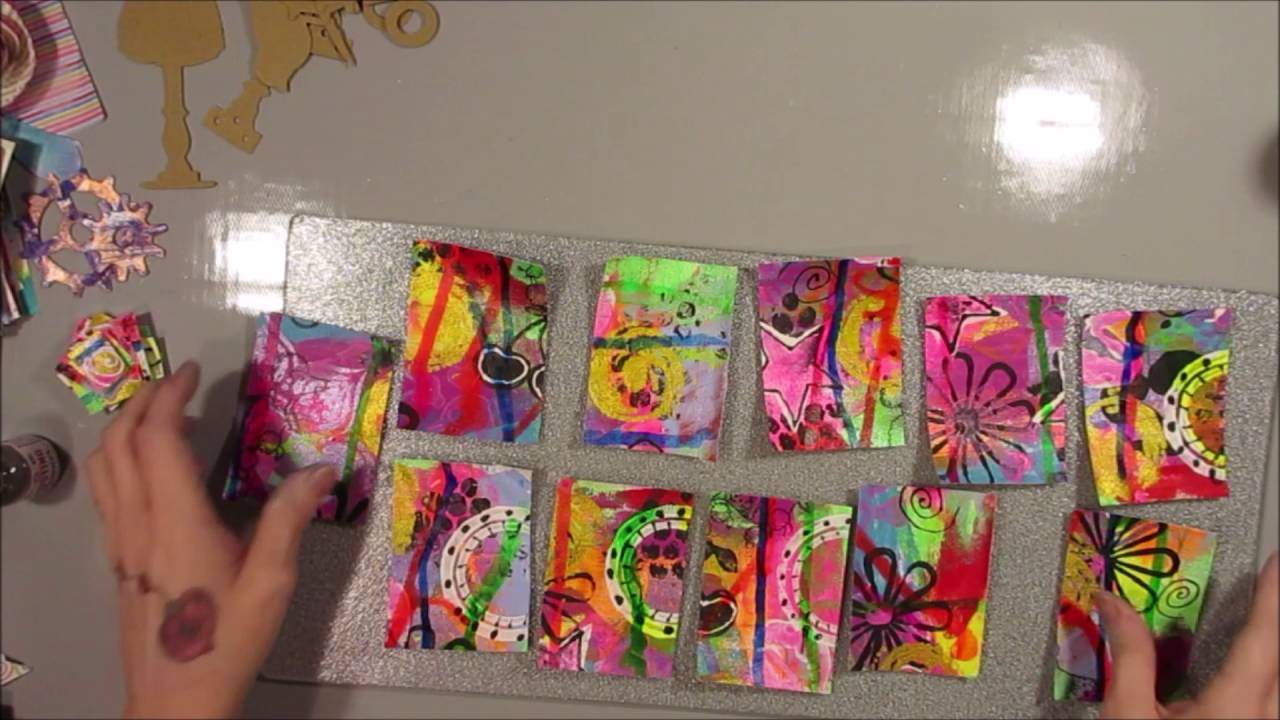 Playing With Brusho Powdered Watercolor Paints! So much fun to be had ...