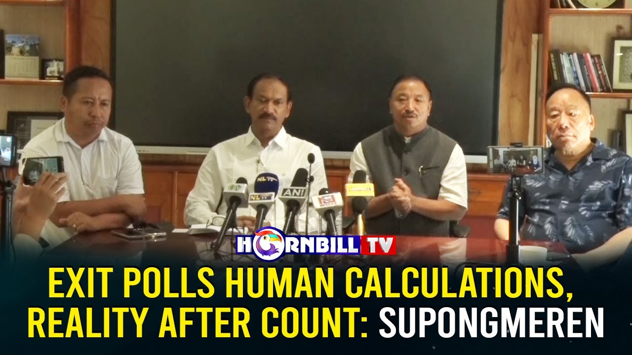 EXIT POLLS HUMAN CALCULATIONS, REALITY AFTER COUNT: SUPONGMEREN - YouTube