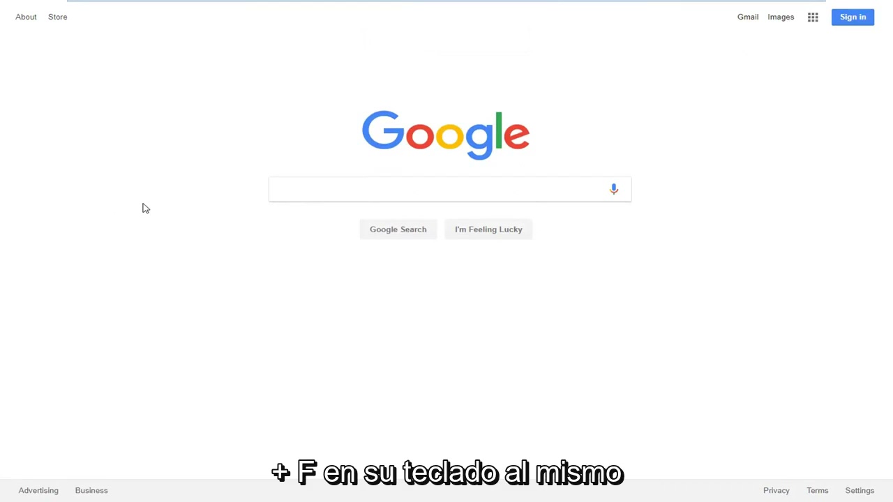 Cómo activar el modo de pantalla completa en Google Chrome - YouTube