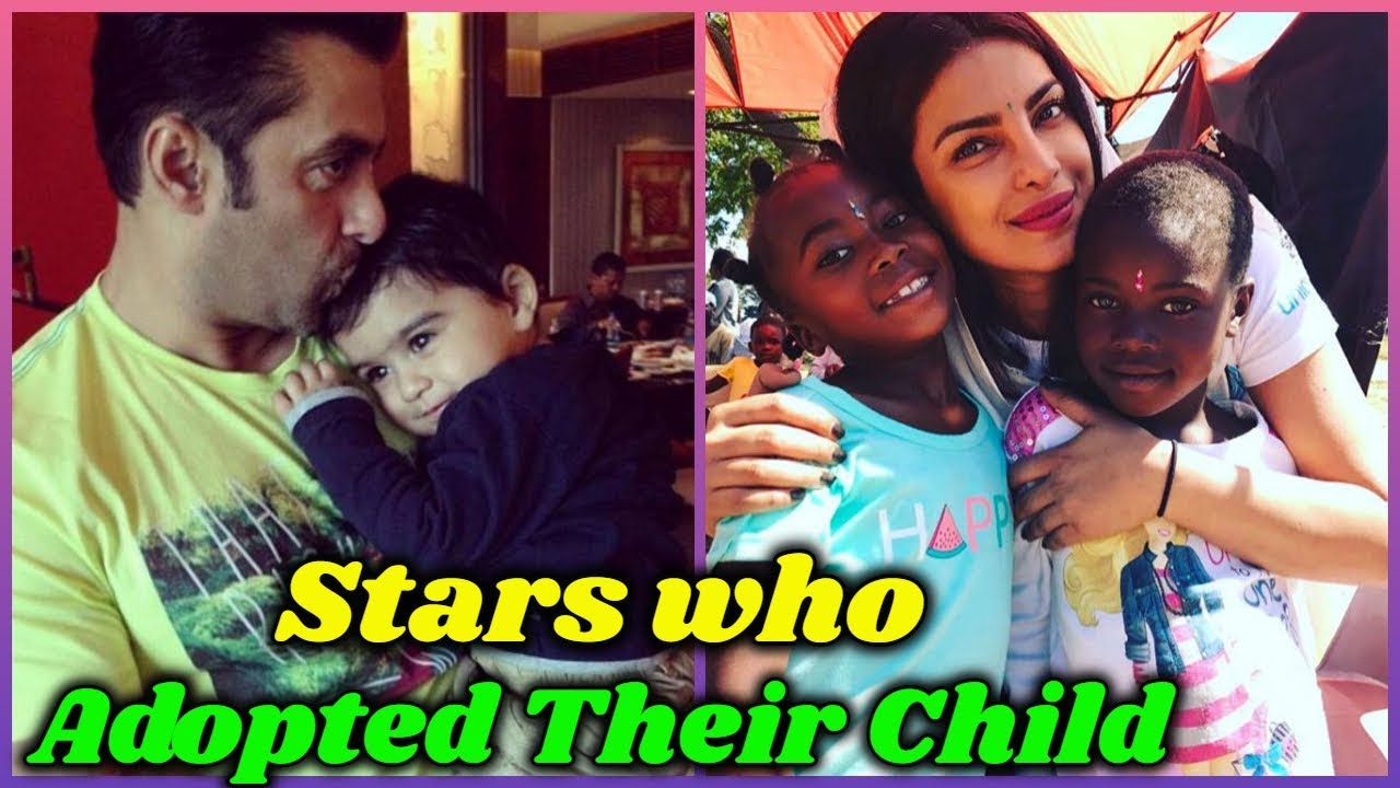 10 Bollywood Stars Who Adopted Kids - YouTube