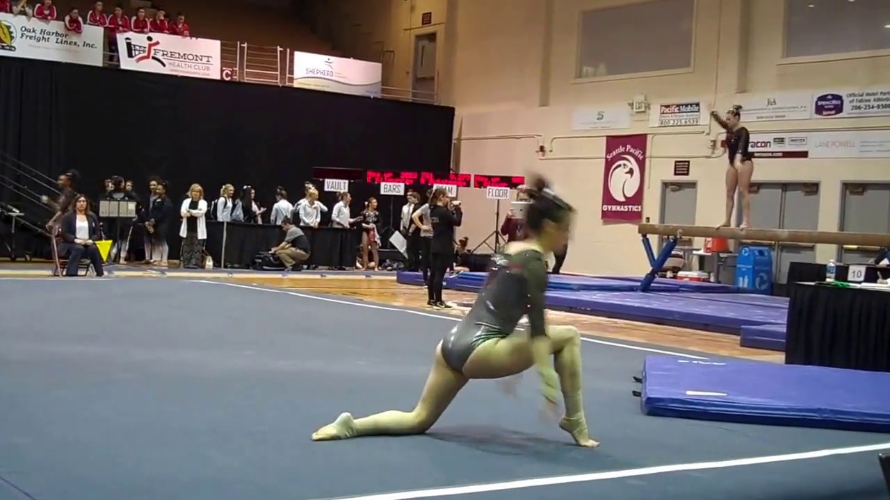 SPU GYMNASTICS: Lauren Glover (April 7, 2017) - YouTube