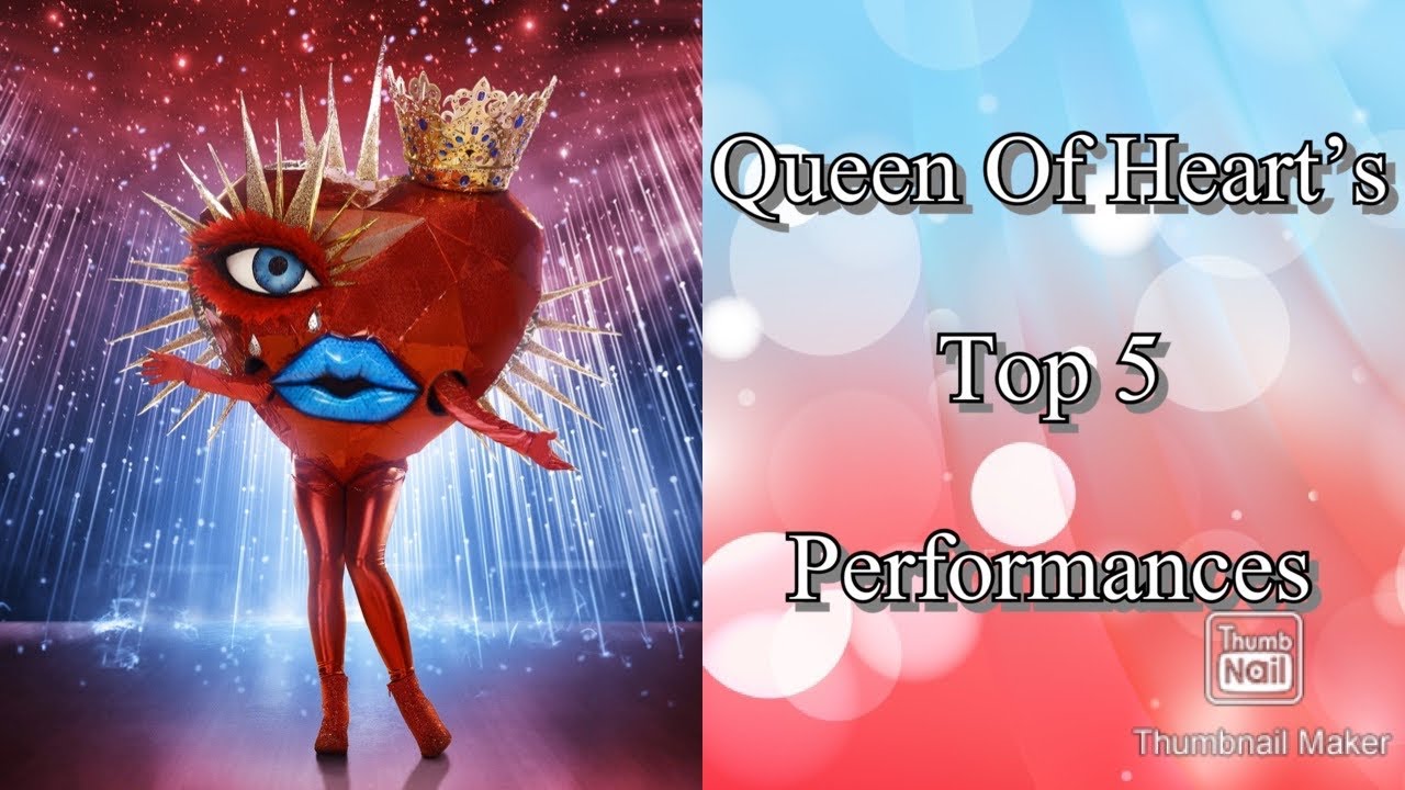 Queen Of Heart’s Top 5 Best Performances | Masked Singer | SEASON 6 ...