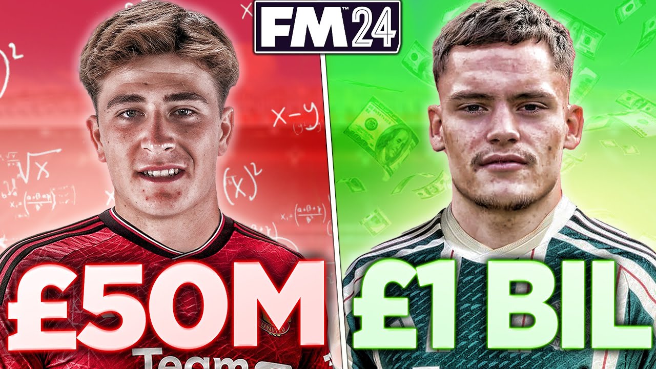 Man Utd MONEYBALL Vs MONEY FM24 Rebuild! - YouTube