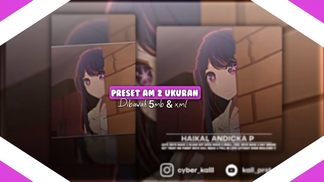 PRESET 2 UKURAN 9:16 & 1:1 DI BAWAH 5MB & XML SOUND KANE DJ OVER YOU FVNKY NIGHT VIRAL TIK TOK 😎 ...