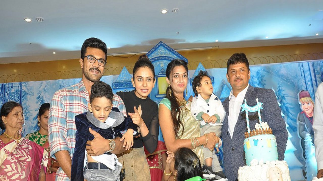Ram Charan At Surender Reddy's Son Aayansh Birthday Celebrations ...