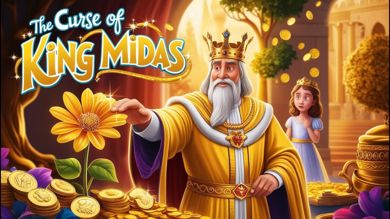 The Curse of King Midas| Greek Mythology| Timeless Stories| Xpert Vision|| - YouTube