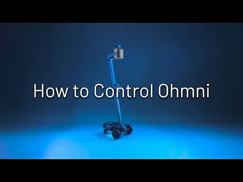 How to use the Ohmni Telepresence Robot - YouTube