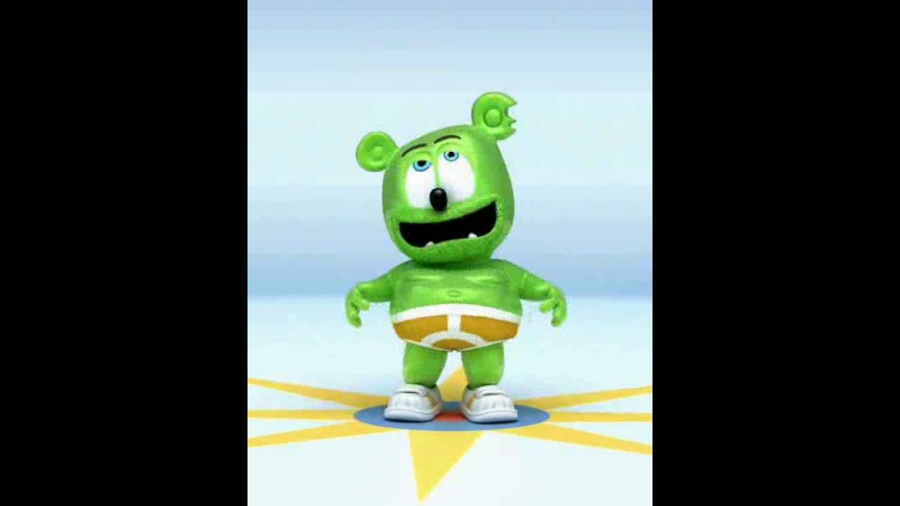 Talk gummy bear - YouTube