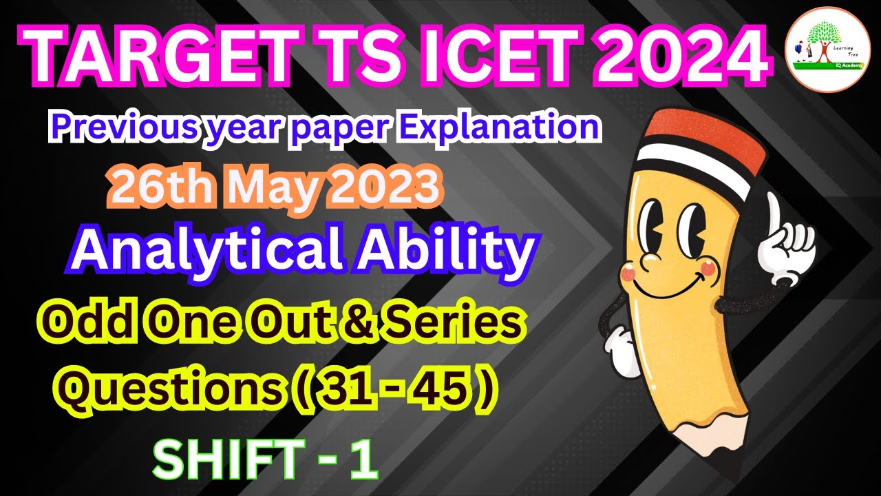 Target TS Icet 2024 | Icet Series Classes | Previous Year Paper ...