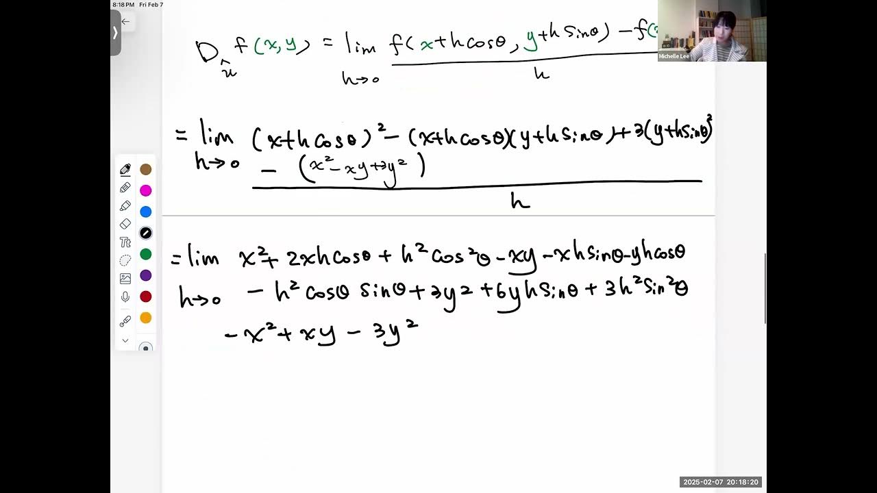 Calculus3 Sec4 6 Directional Derivatives and the Gradient - YouTube