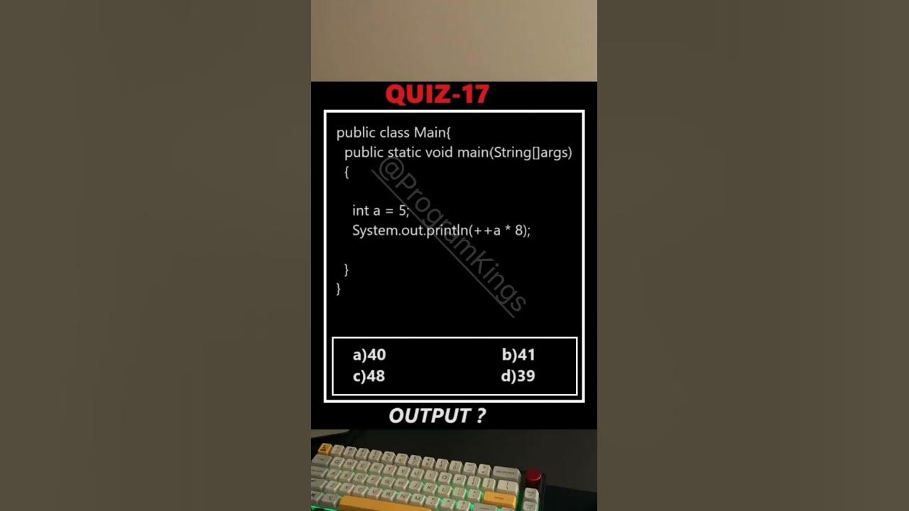 Quiz 17🧠pseudocodejava Programmingbasic Coding Coding Java