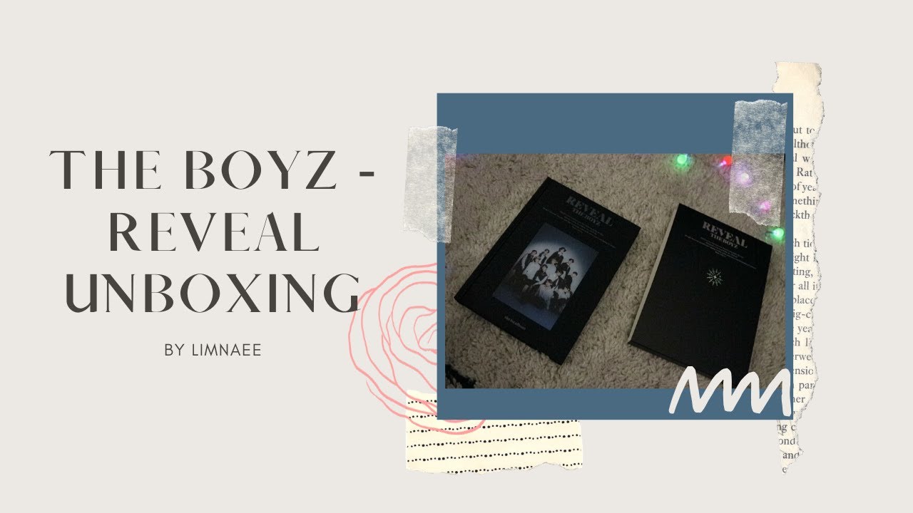 the boyz (더보이즈) reveal album unboxing #7 - YouTube