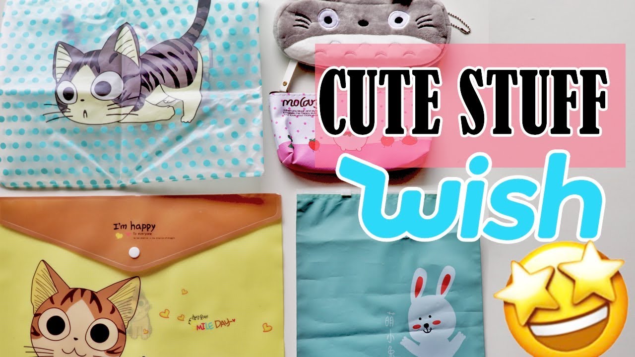 HUGE WISH HAUL - Showing cute and cheap items from WISH! - YouTube