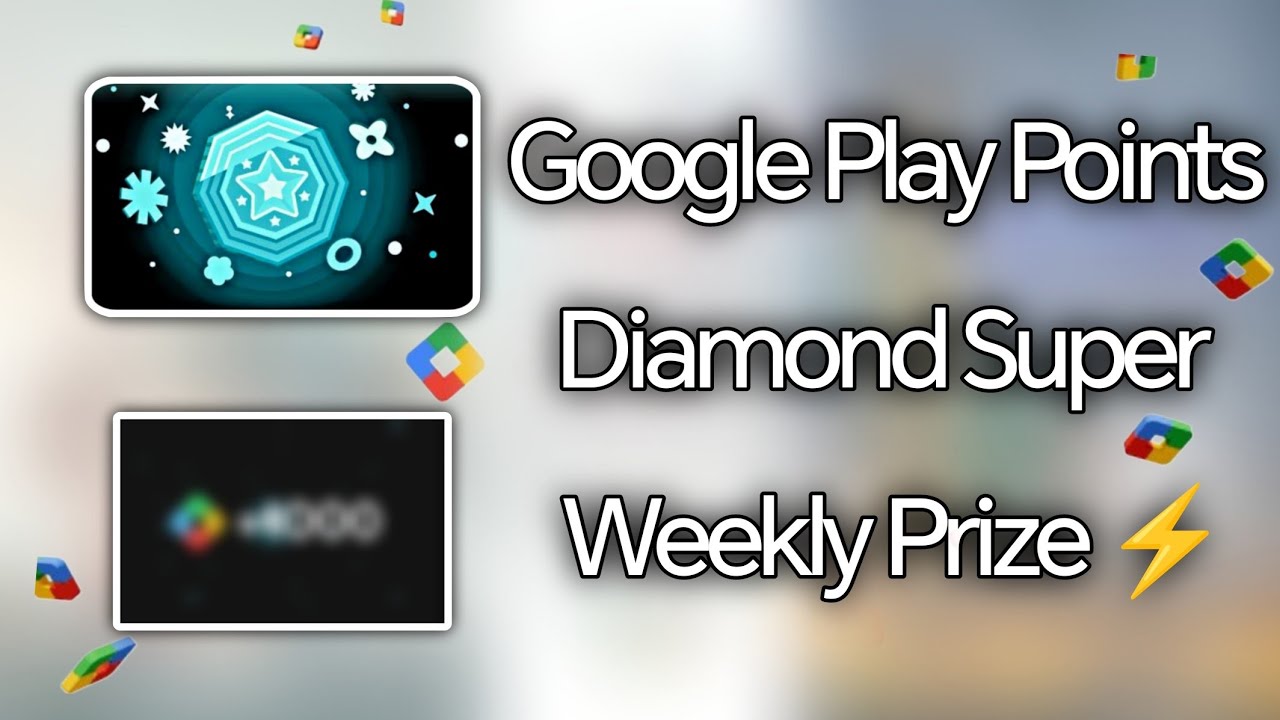 Google Play Points | Diamond Super Weekly Prize ⚡️ - YouTube