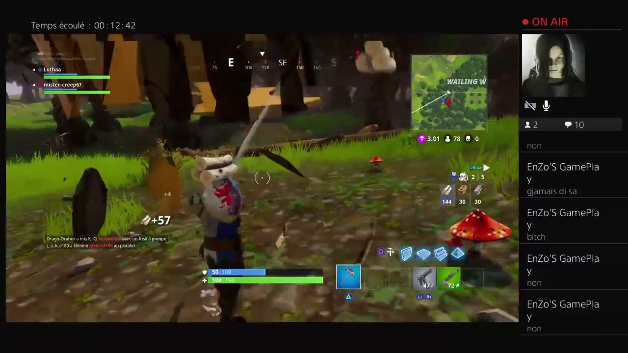 BIG SKY BASE SUR FORTNITE - YouTube