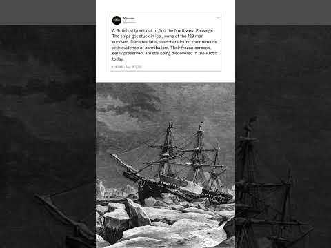 The Lost Franklin Expedition #shorts #dark #mystery