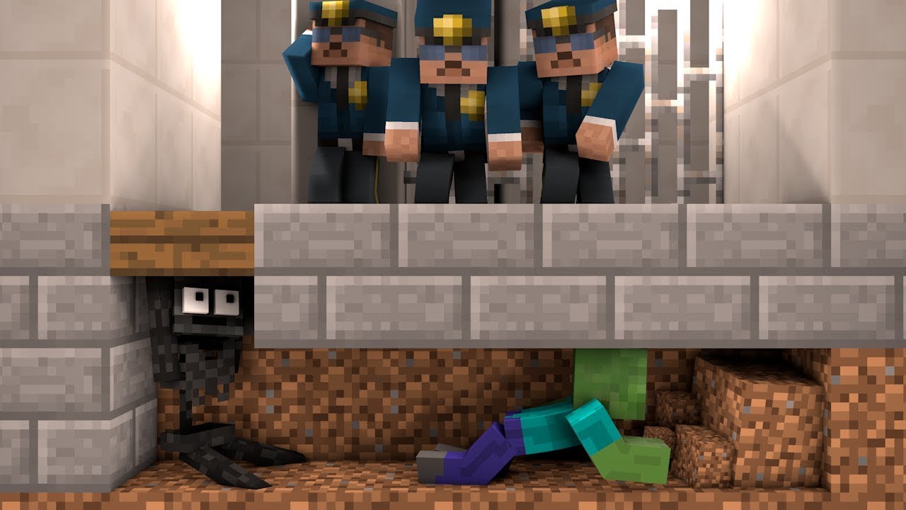 Monster School : PRISON ESCAPE 2 - Minecraft Animation - YouTube