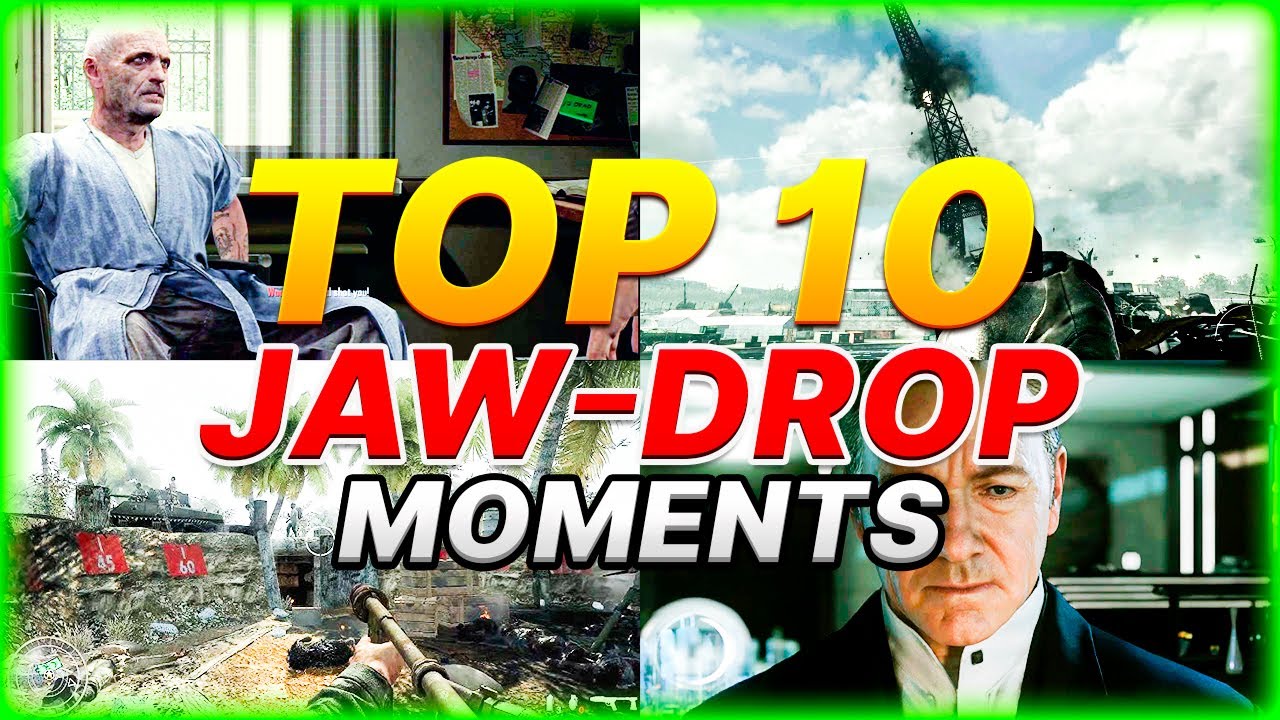 The Most JAW-DROPPING COD Moments RANKED - YouTube