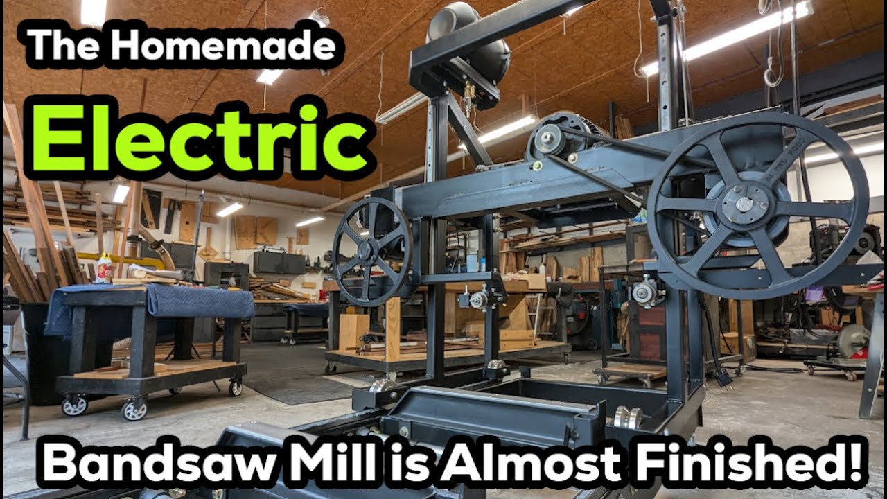 Bandsaw Mill Inside a Workshop? A Brief Overview of My Homemade ...