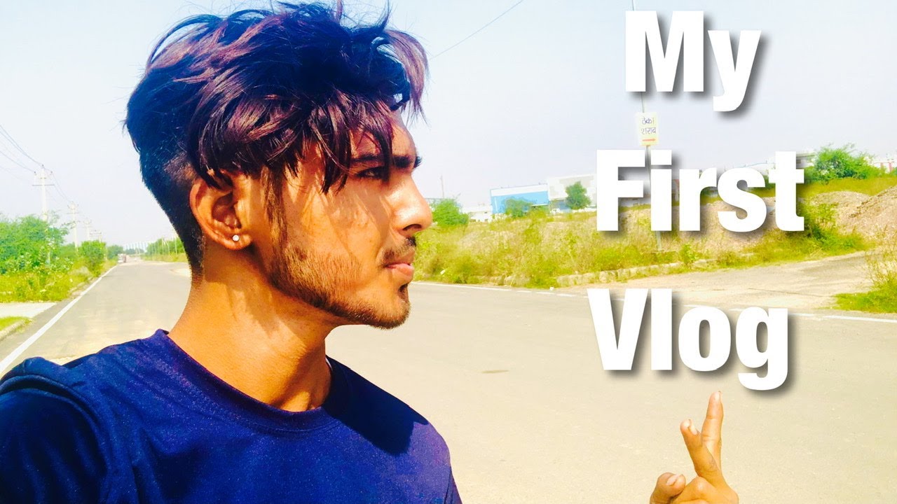 MY FIRST VLOG | MY FIRST VLOG ON YOUTUBE | JITENDRA KASHYAP - YouTube