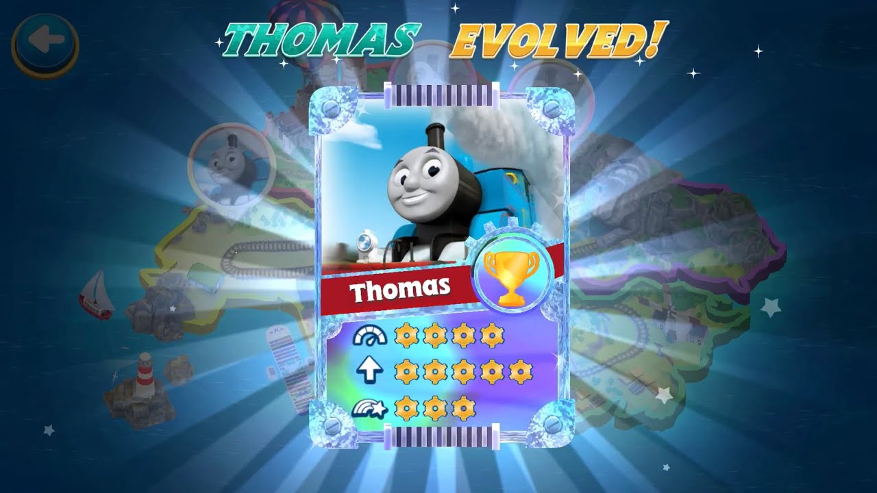 Thomas Evolution to Silver Gold and Superstar Racer - Thomas vs Thomas ...