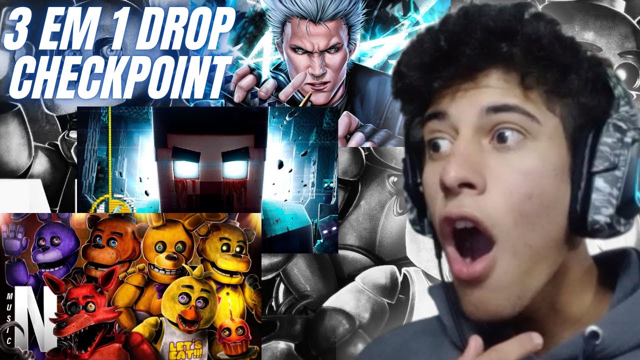 REACT 3 EM 1 | Drop CheckPoint pt4 | Gabriza, Okabe e Neko - YouTube