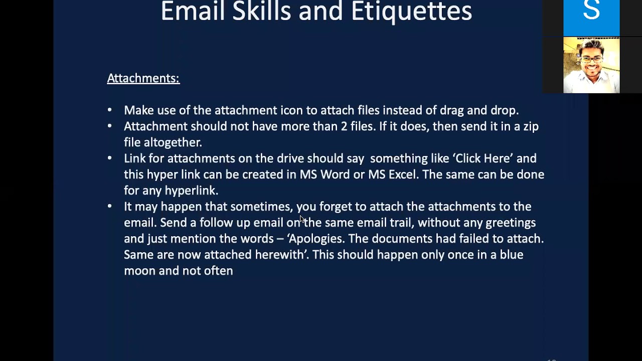 Email Writing Part 2 - YouTube