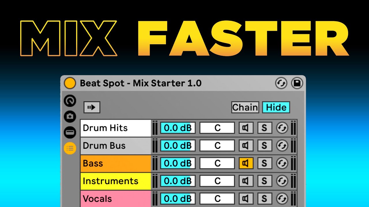 Mix Faster with this Ableton Live Rack Channel Strip | Beat Spot Mix ...