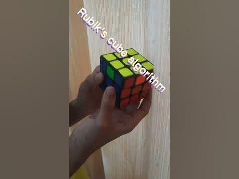 Rubik's cube H perm algorithm.. - YouTube